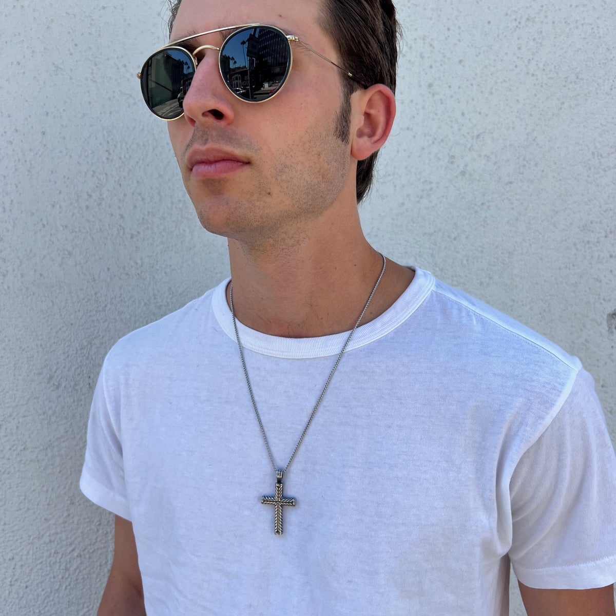 Men's Steel Cross – Jay Day